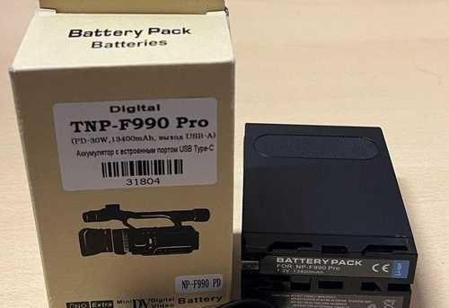 Digital Sony TNP-F990 Pro (PD-30W,13400mAh, выход