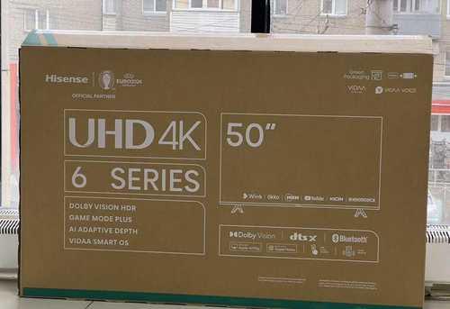 Новый 50" (127 см) Hisense 4K UHD SMART Wi-Fi