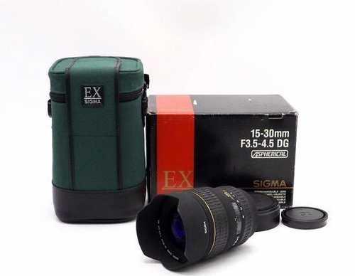 Sigma AF 15-30mm f/3.5-4.5 EX DG Aspherical for So
