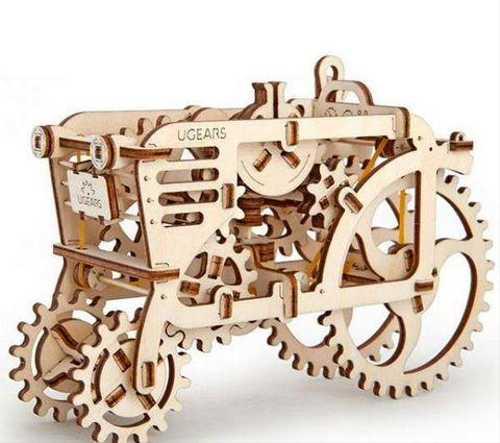 Деревянный конструктор Ugears Трактор