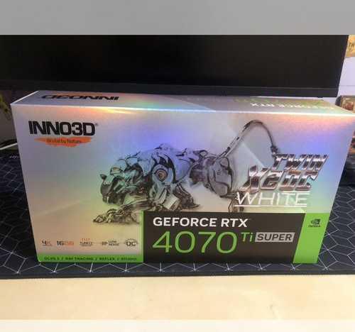 Новая nvidia RTX 4070 Ti super 16Гб, гарантия