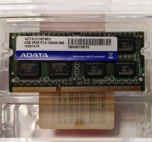 Оперативная память ddr3 4gb 1600