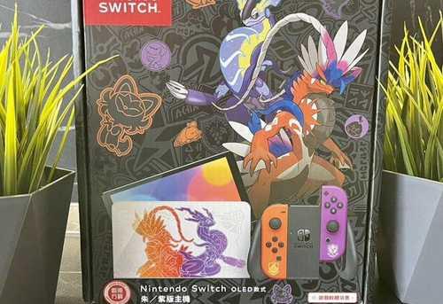 Nintendo switch oled pokemon прошитая чип 256gb
