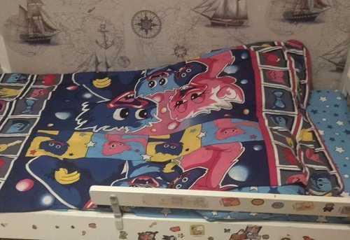 Детская кровать с матрасом IKEA