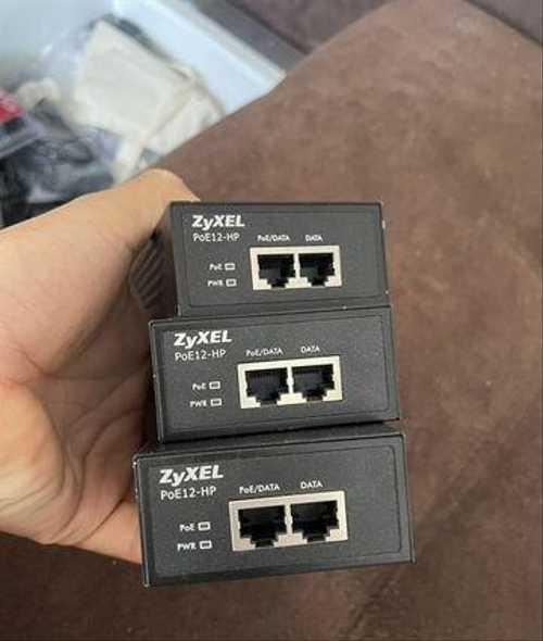 Zyxel PoE12-HP инжектор PoE 802.30a 30W