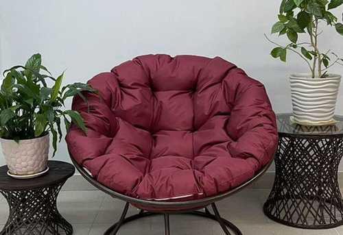 Кресло папасан без ротанга (коричневое)