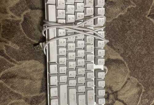 Механическая клавиатура белая