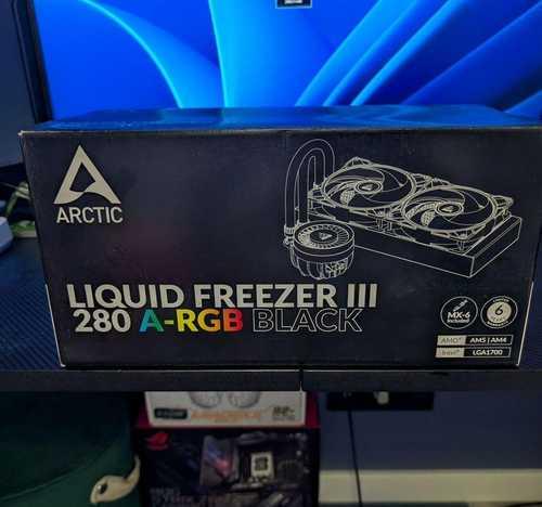 Arctic liquid freezer iii 280 argb