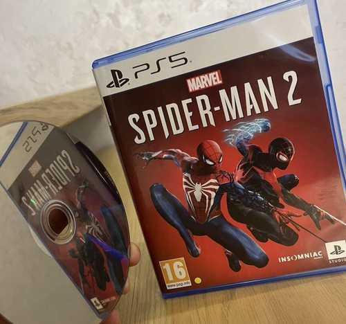 Spider man 2 ps5 диск на русском