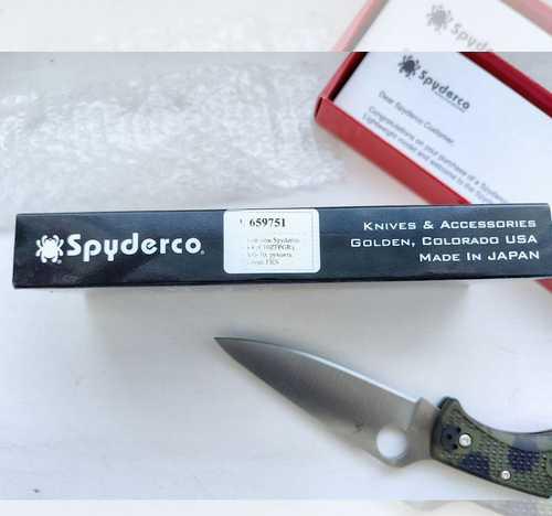 Нож spyderco endura новый