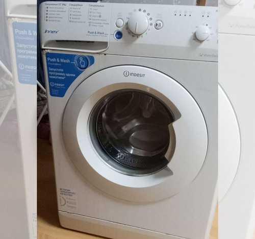 Стиральная машина бу indesit bwsb 61051