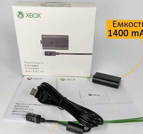 Аккумулятор Xbox и кабель micro USB