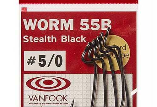 Крючок офсетный vanfook worm-55B