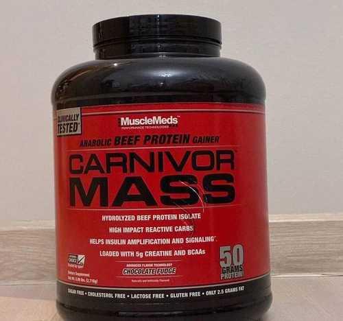 Изолят carnivor mass от MuscleMeds 3кг