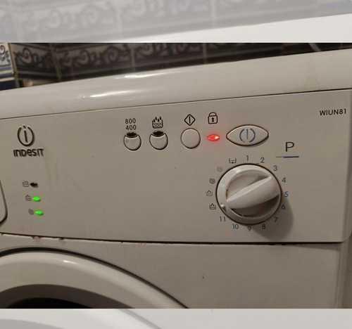 Стиральная машина бу indesit wiun 81