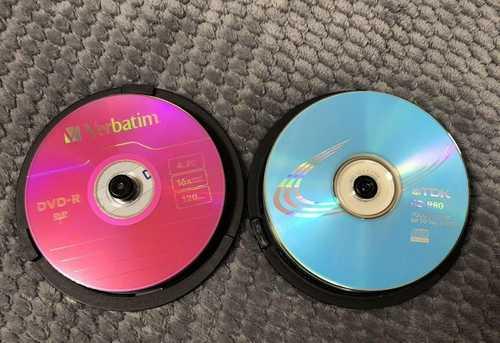 Пустые диски CD-R и DVD-R