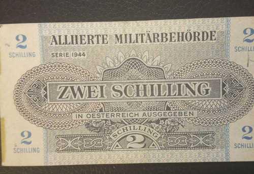 2 шиллинга 1944 год Австрия