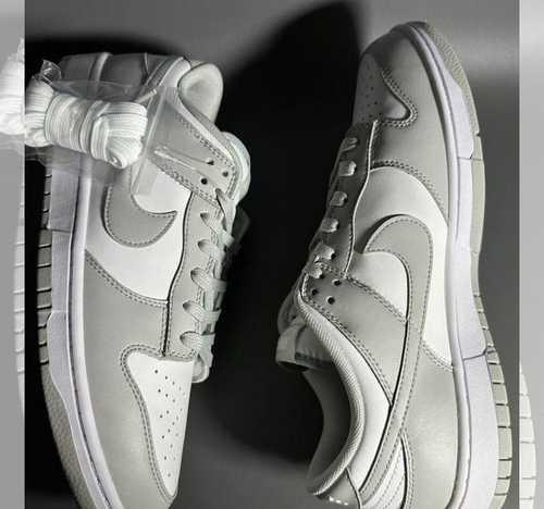 Кроссовки Nike SB Dunk Grey Люкс