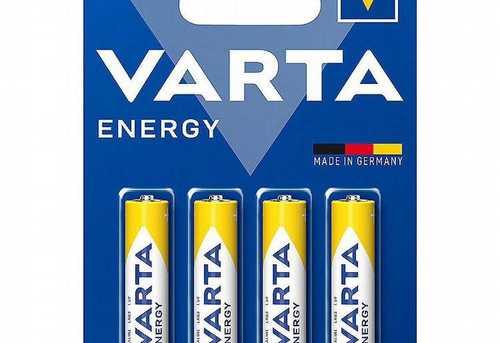 Батарейки varta Energy AAA (блистер 4 штуки)