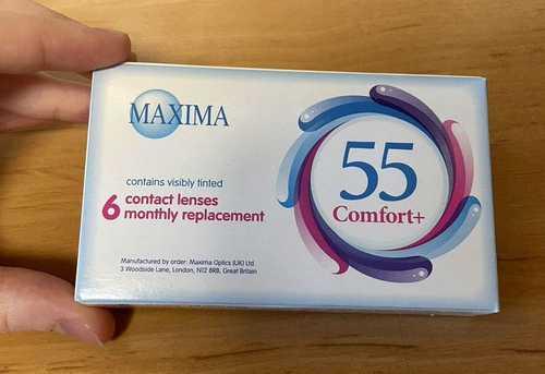 Линзы контактные maxima