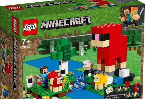 Конструктор lego Minecraft Шерстяная ферма 21153
