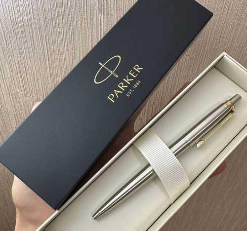 Ручка шариковая Parker Jotter Stainless Steel GT