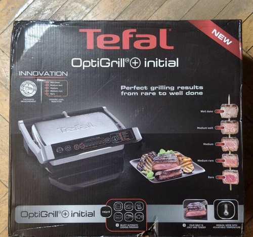 Гриль Tefal GC706D34 OptiGrill  Initial