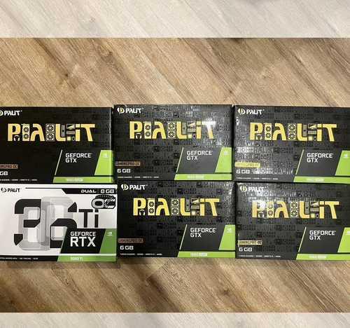 Видеокарты Palit Geforce gtx 1660 super