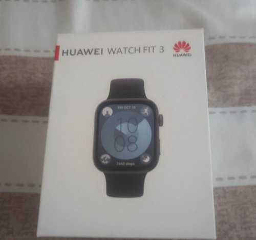 Смарт часы huawei watch fit3(новые)