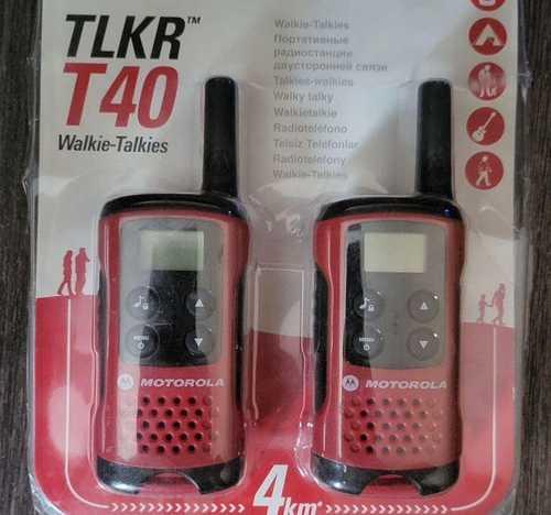 Рация Motorola tlkr T40