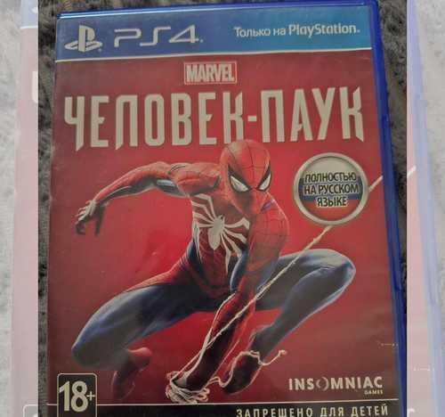 Игра Ps4 человек паук