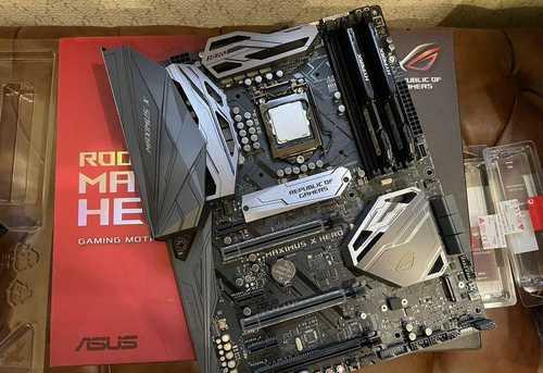 Комплект 8700к + Asus hero Z370