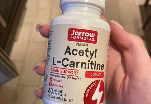 Acetyl L-Carnitine, 500 mg, 60 Veg