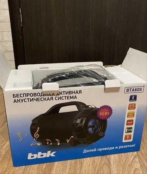 Музыкальная система BBK BTA608 черный