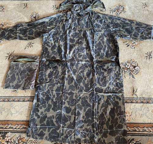 Плащ болонья с капюшоном