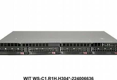 Сервер Supermicro WIT WS-C1.R1H.H304-224006636
