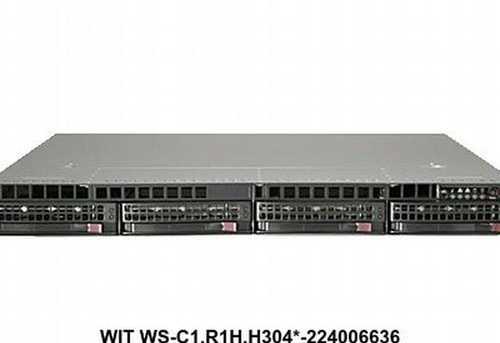 Сервер Supermicro WIT WS-C1.R1H.H304-224006636