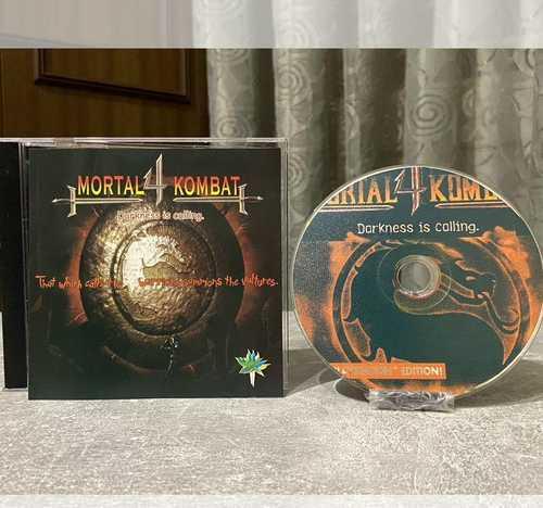 Mortal Kombat 4 PS1 Английская вер