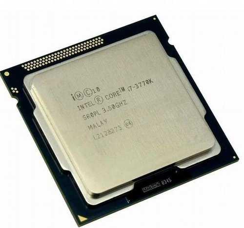 Intel Core i7-3770K (LGA1155, 4/8) возможен обмен