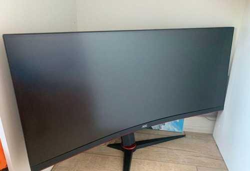 Монитор AOC CU34G2/BK черный 34"