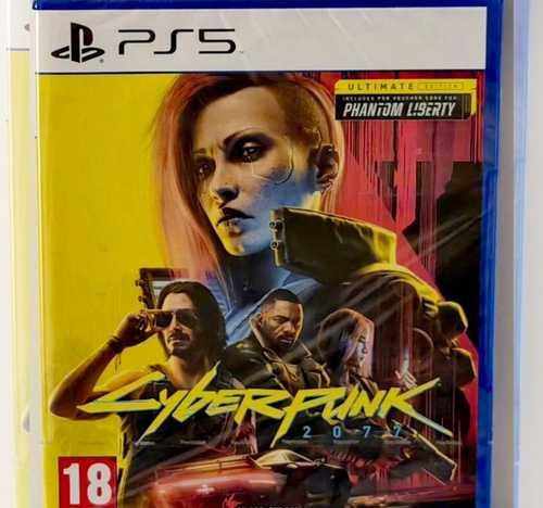 Cyberpunk 2077 ultimate edition ps5 диск