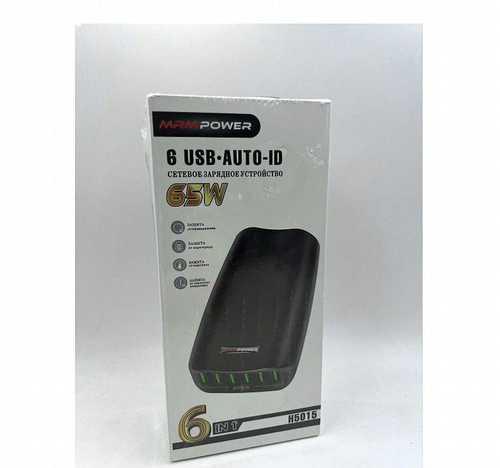 Сзу LP H5015 6USB 5V/2,4A 65W (Black)