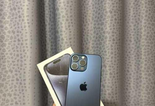 iPhone 15 Pro Max 256 Blue (1 Sim +Esim) Как Новый