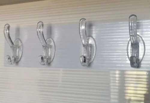 Крючки настенные самоклеящиеся для ванной комнаты