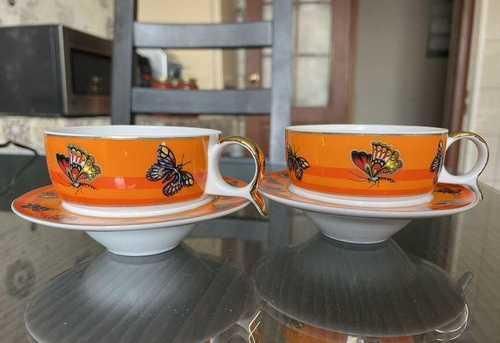 2 кофейные пары в наборе Ultra Fine Porcelain
