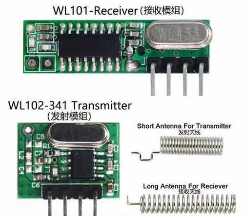 Плата приемника и передатчика 433 мгц