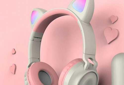 Наушники Wireless Headphones Cat Ear (белый)