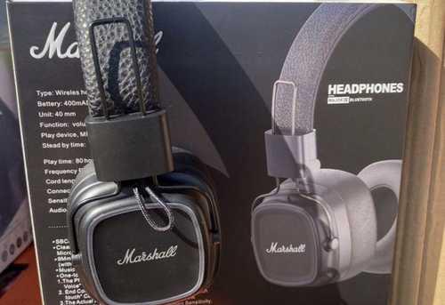 Беспроводные наушники marshall major iv black