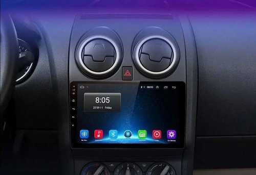 Магнитола Android Nissan quashqai J10