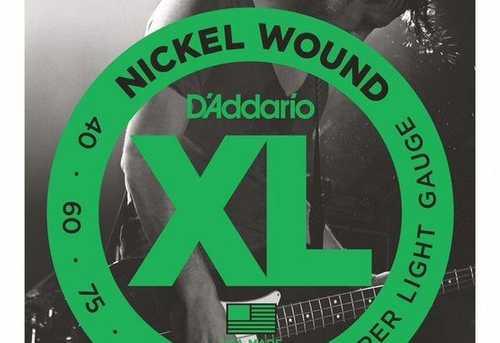 Струны для бас-гитары D'Addario EXL220